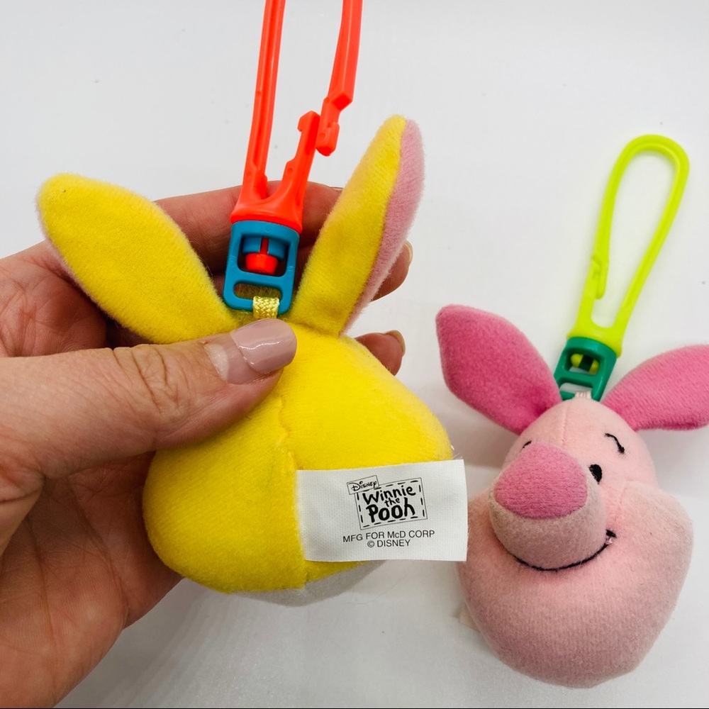 Vintage Winnie The Pooh Keychain Plush Bundle! - Gem